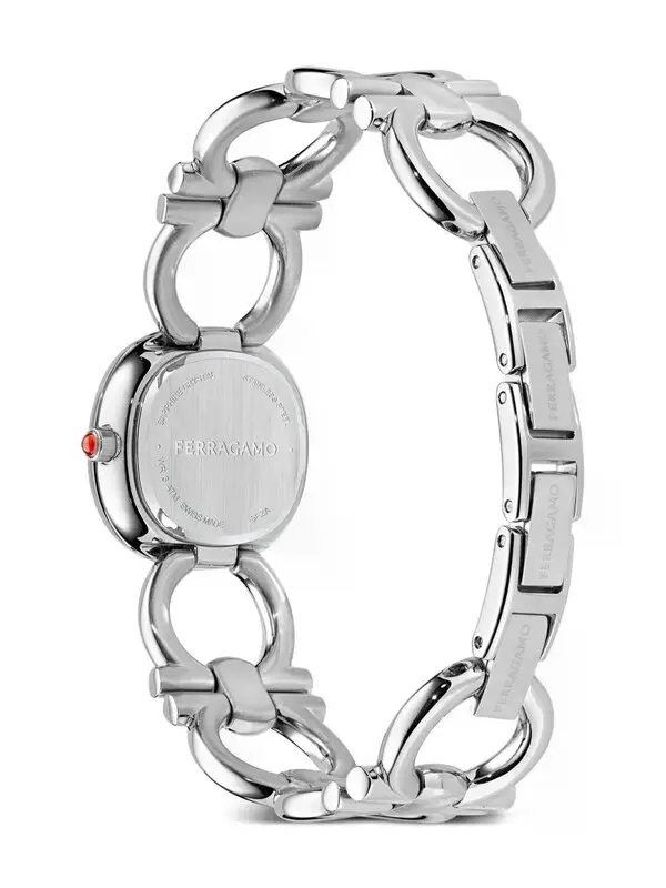 FERRAGAMO Double Gancini 25mm Watch - Pink