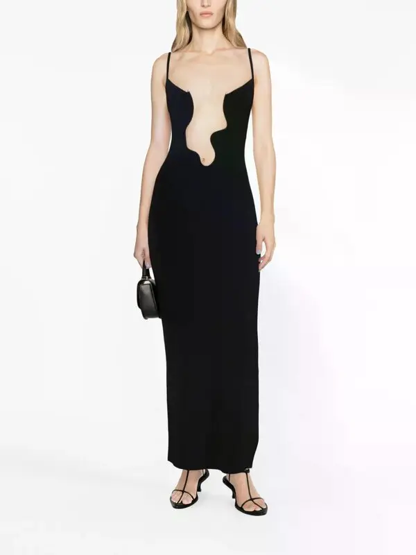 Christopher Esber Salacia Plunge Maxi Dress