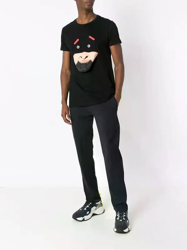 AMIR SLAMA Graphic-print Cotton T-shirt