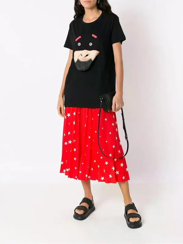 AMIR SLAMA Graphic-print Cotton T-shirt
