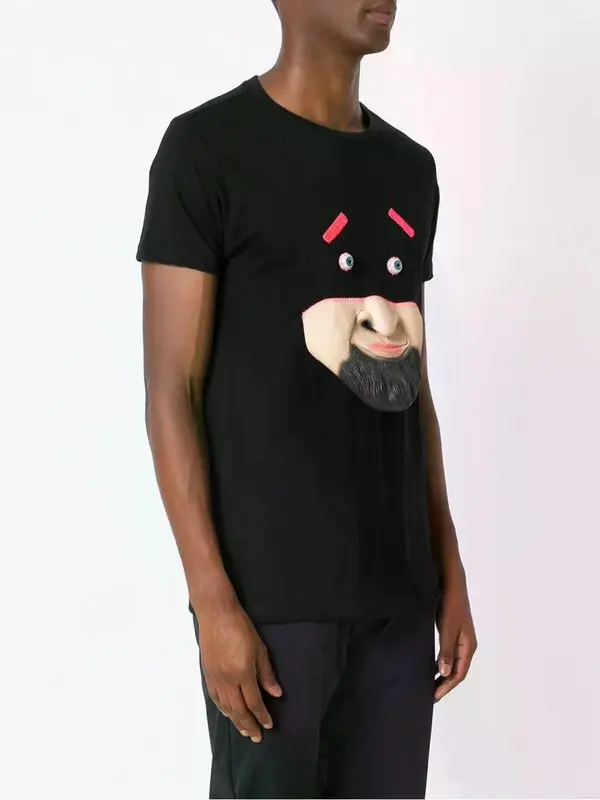 AMIR SLAMA Graphic-print Cotton T-shirt