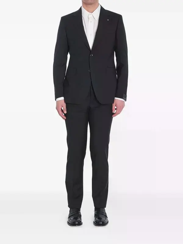 Tagliatore Wool Two-piece Suit - Black