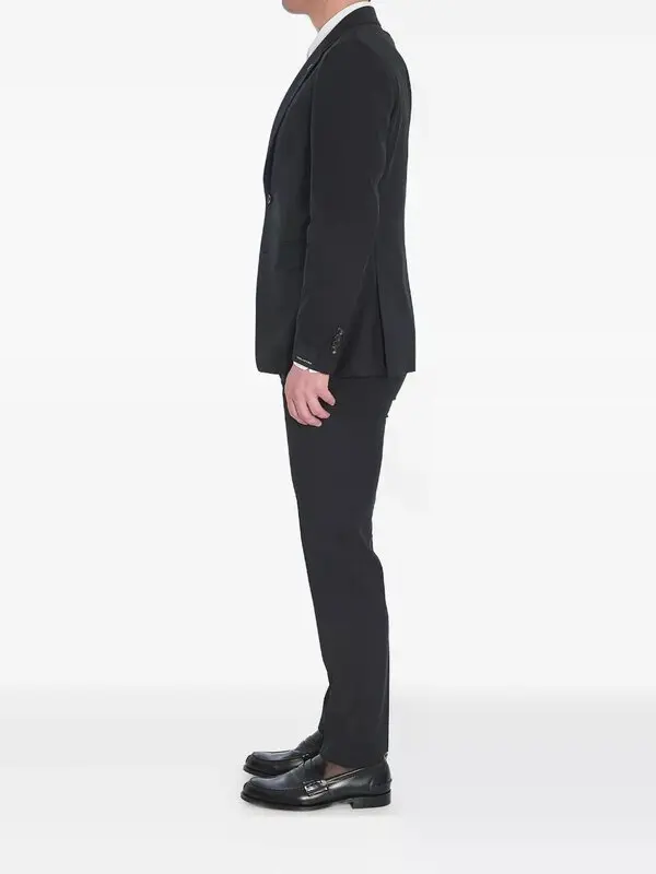 Tagliatore Wool Two-piece Suit - Black