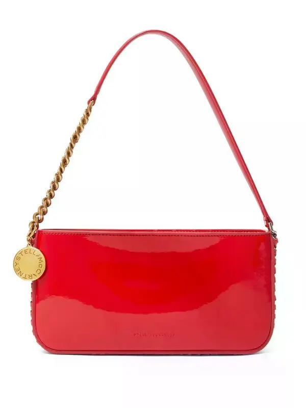 Stella McCartney Frayme Shoulder Bag - Red
