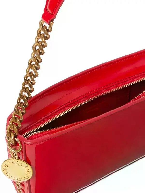 Stella McCartney Frayme Shoulder Bag - Red