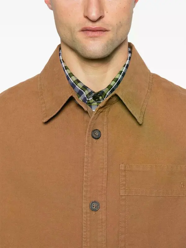 A.p.c. Basile Shirt - Brown