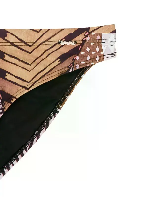 AMIR SLAMA Caminhos Print Trunks