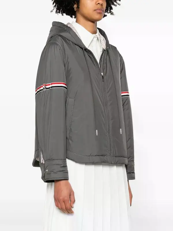 Thom Browne Down Hooded Jacket