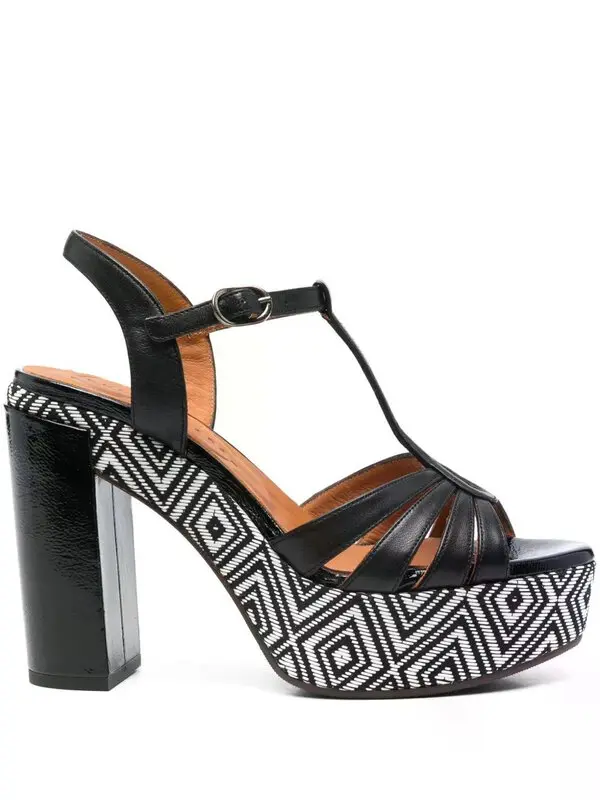 Chie Mihara 110mm Junni Sandals - Black