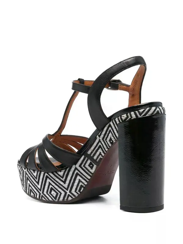 Chie Mihara 110mm Junni Sandals - Black