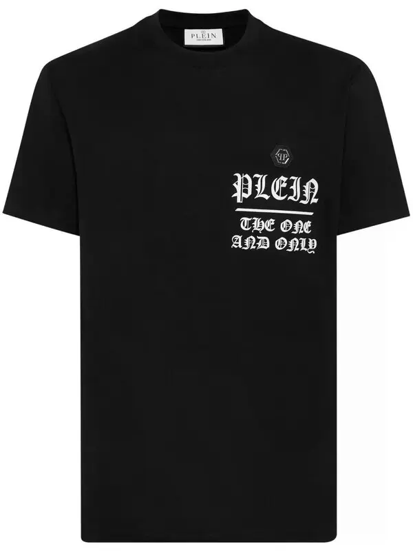 Philipp Plein Graphic-print Cotton T-shirt - Black