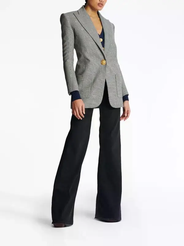 Balmain Single-breasted Wool Blazer