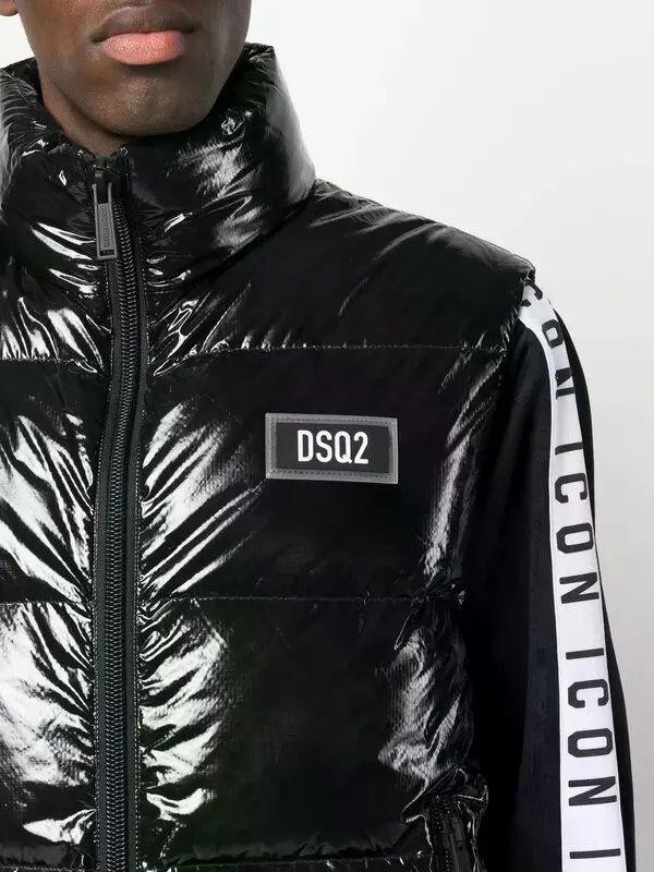 Dsquared2 Icon Stripe Padded Vest