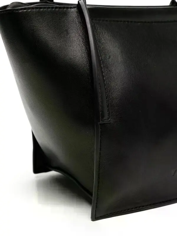 YU MEI Mini Milly Nappa Leather Tote Bag - Black