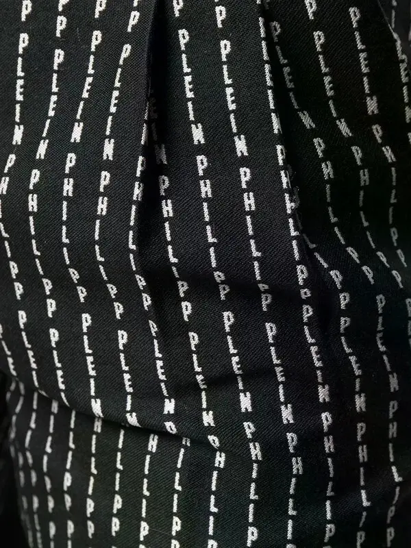 Philipp Plein Pinstriped Tailored Trousers