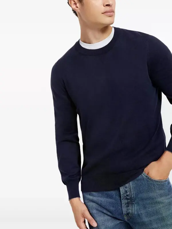 Brunello Cucinelli Crew Neck Cotton Jumper