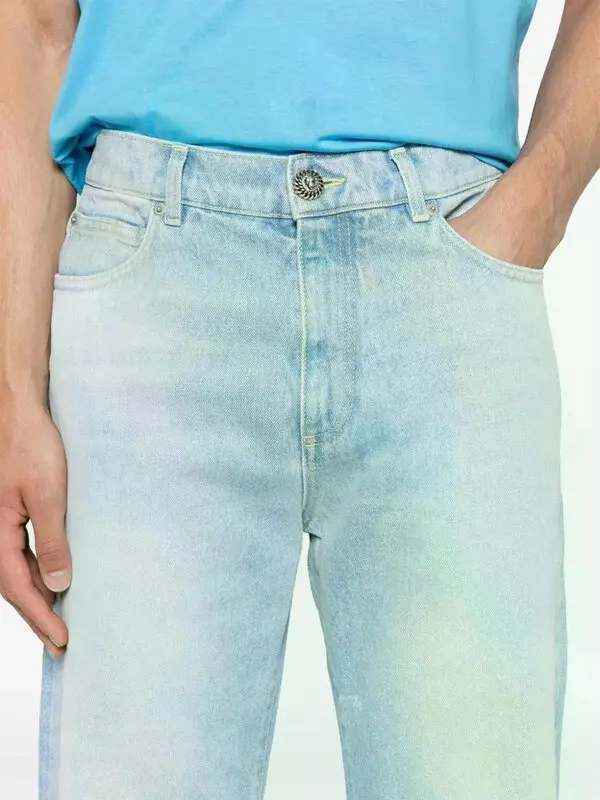 Balmain Straight-leg Jeans - Blue