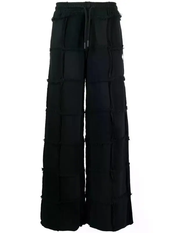 COUNTY OF MILAN Inside-out Frayed Drawstring Trousers