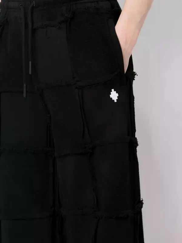 COUNTY OF MILAN Inside-out Frayed Drawstring Trousers