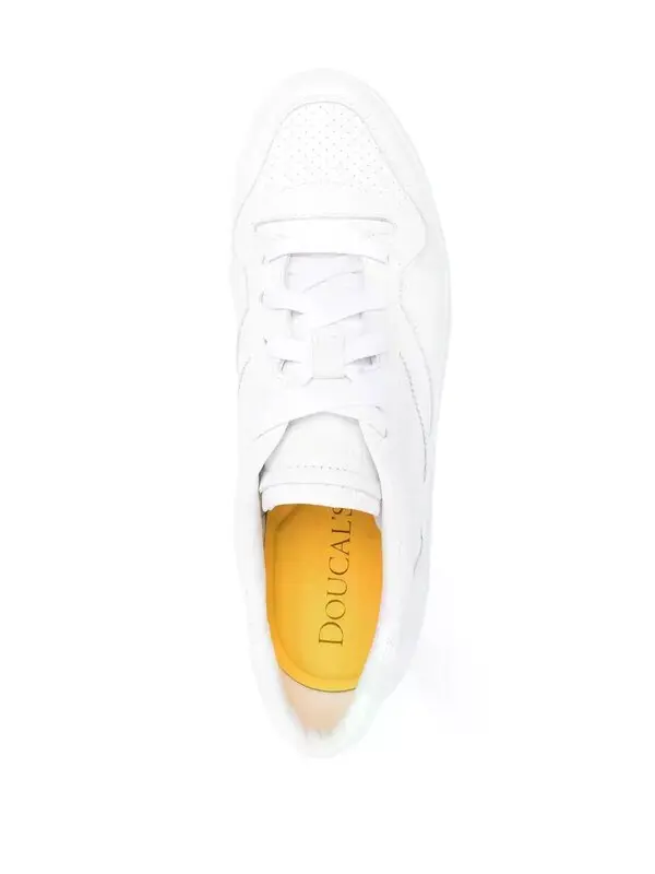 DOUCAL'S Calf-leather Low-top Sneakers