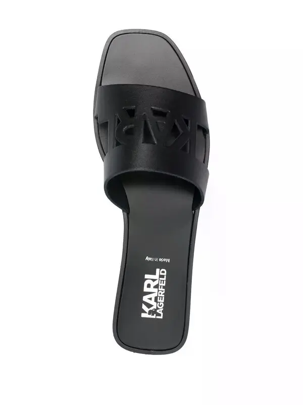 Karl Lagerfeld Logo-tape Sandals