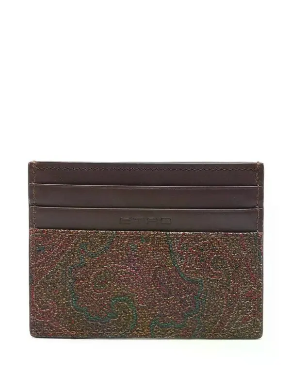 Etro Pegaso-embroidered Cardholder