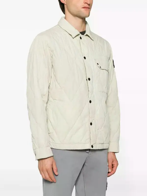 Stone Island Compass-badge Quilted Jacket