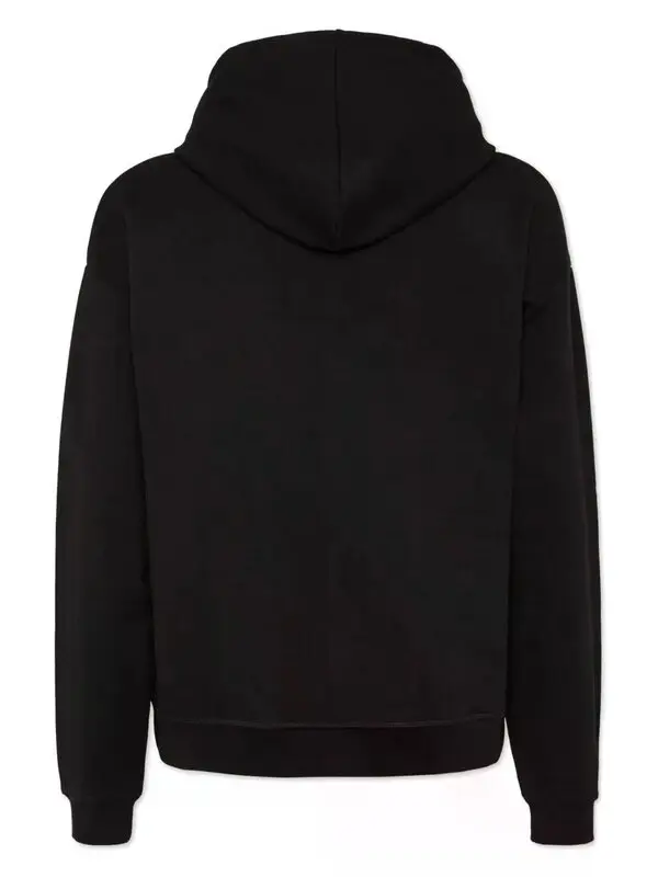 Dsquared2 Icon-print Drawstring Hoodie - Black