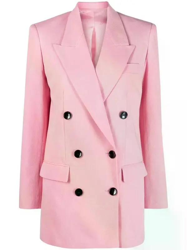 Isabel Marant Étoile Nevim Double-breasted Blazer - Pink