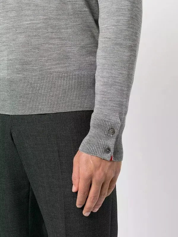 Thom Browne 4-bar Crew Neck Jumper