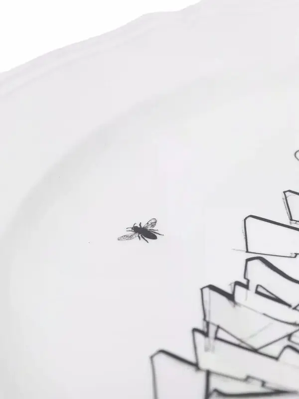 Off-White X Ginori 1735 Logo-print Oval Tray