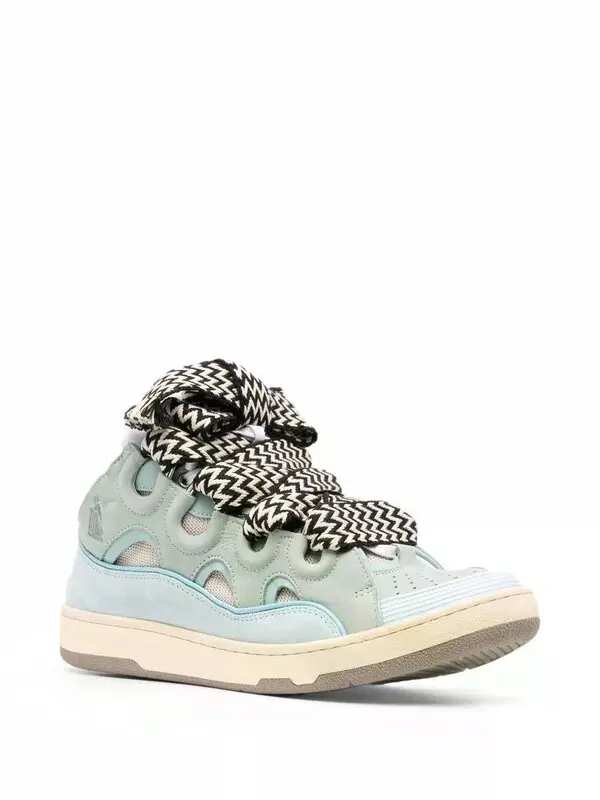 LANVIN Curb Low-top Sneakers - Blue