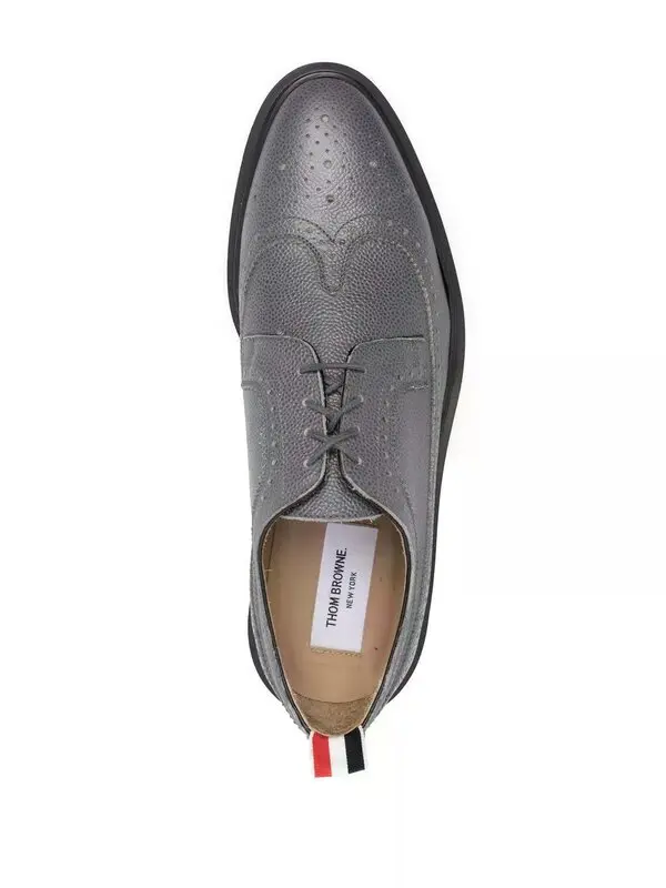 Thom Browne Almond-toe Leather Brogues