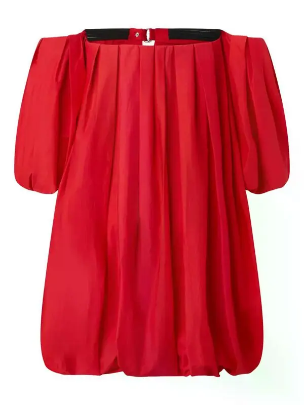 Pinko Off-shoulder Mini Dress