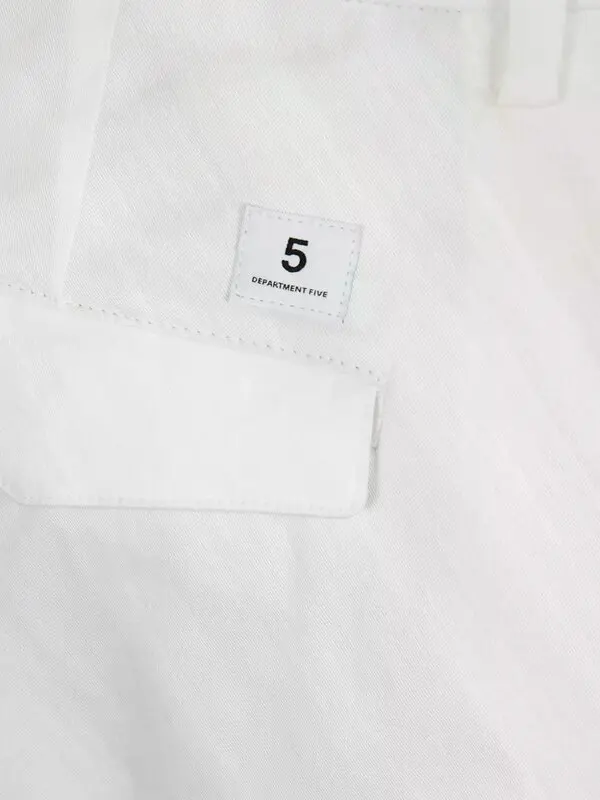 DEPARTMENT 5 Pressed-crease Trousers - White