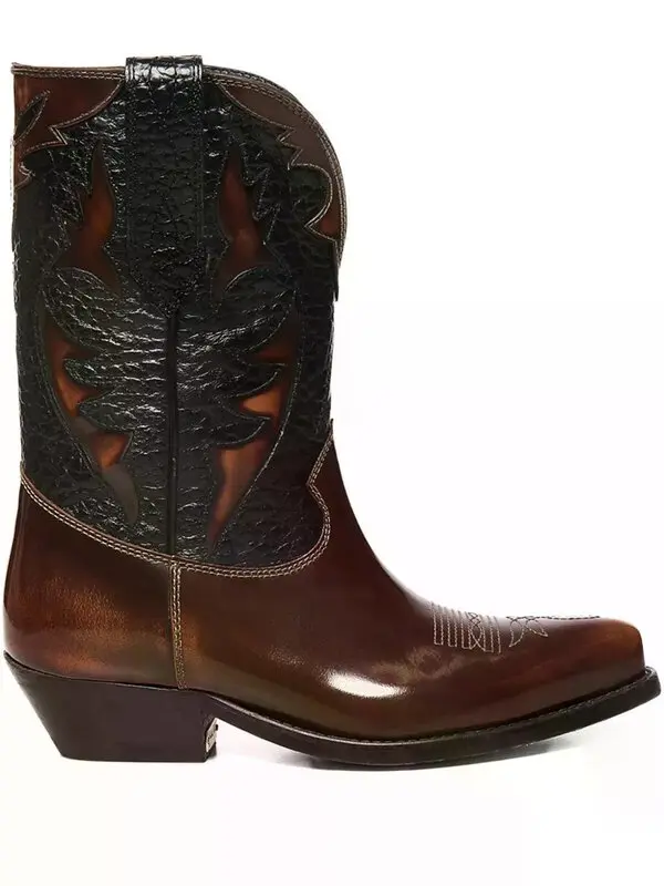 GOLDEN GOOSE Wish Star Cowboy Boots