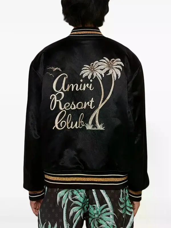 Amiri Logo-embroidered Track Jacket