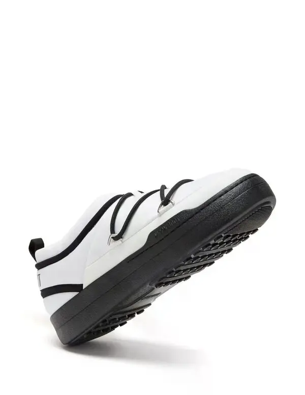 Moon Boot Park Icon Logo-print Sneakers - White