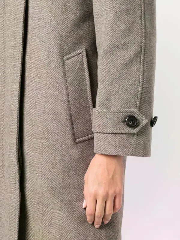 Woolrich Luxe Virgin Wool Knee-length Coat