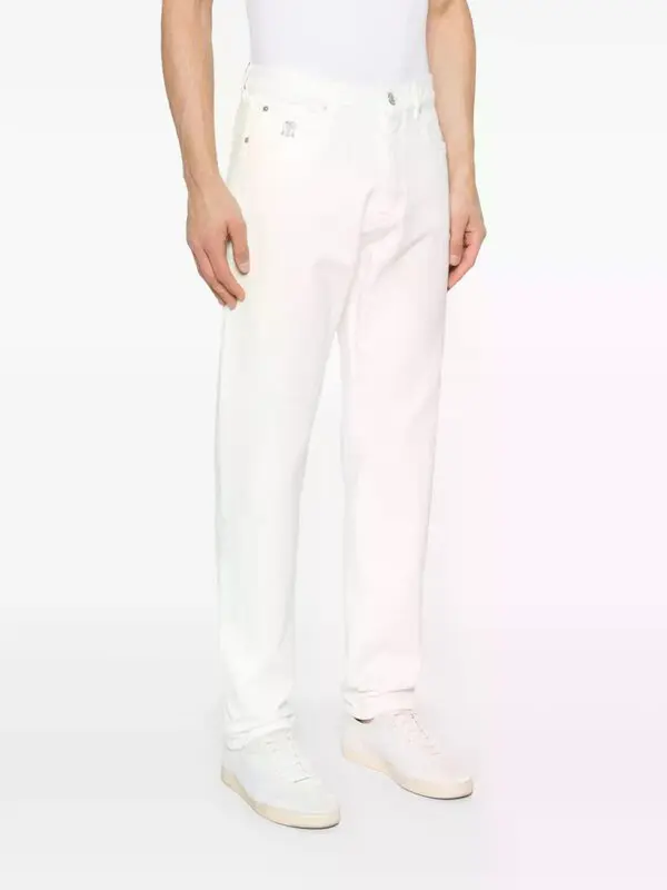Brunello Cucinelli Straight-leg Jeans - White
