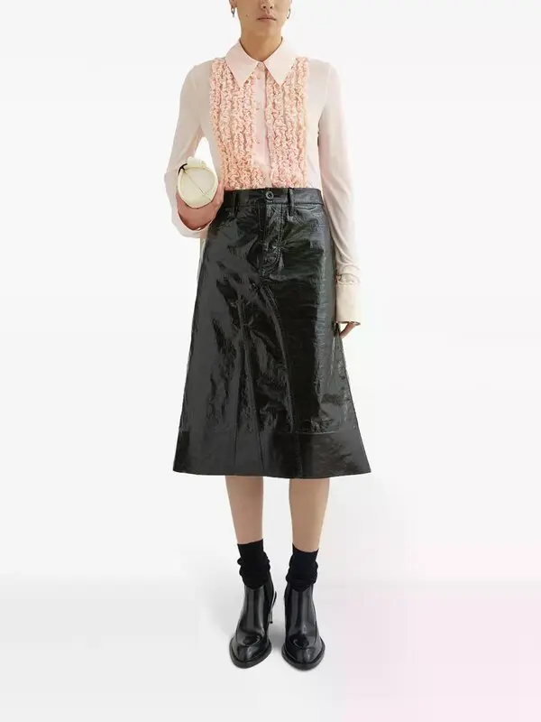 JIL SANDER Ruffle Shirt