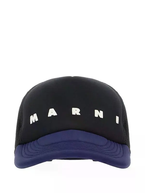 Marni Printed Cap - Black