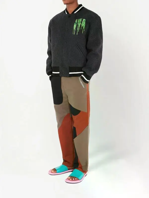 JW Anderson Logo-embroidered Bomber Jacket