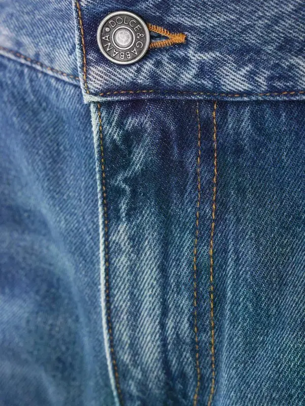 Dolce & Gabbana Logo-patch Jeans
