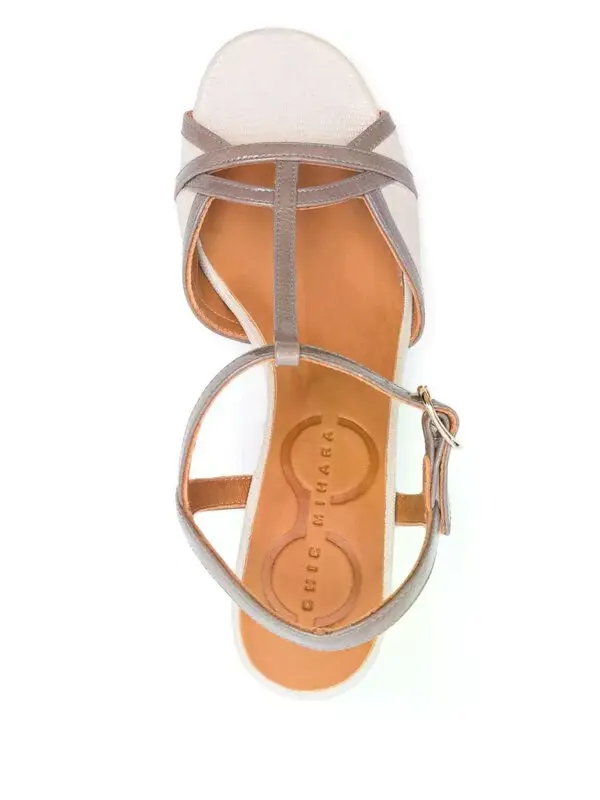 Chie Mihara 85mm Bejo Sandals - Neutrals