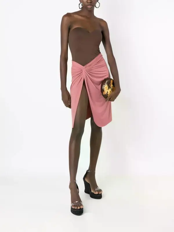 AMIR SLAMA Strapless Tube Top