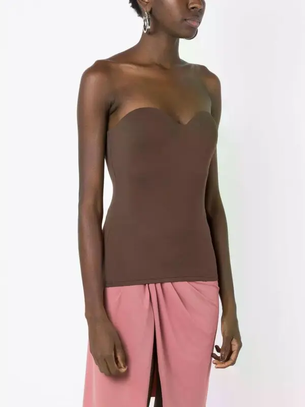 AMIR SLAMA Strapless Tube Top