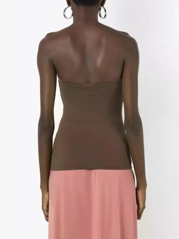 AMIR SLAMA Strapless Tube Top