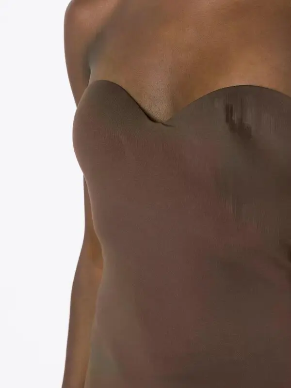 AMIR SLAMA Strapless Tube Top