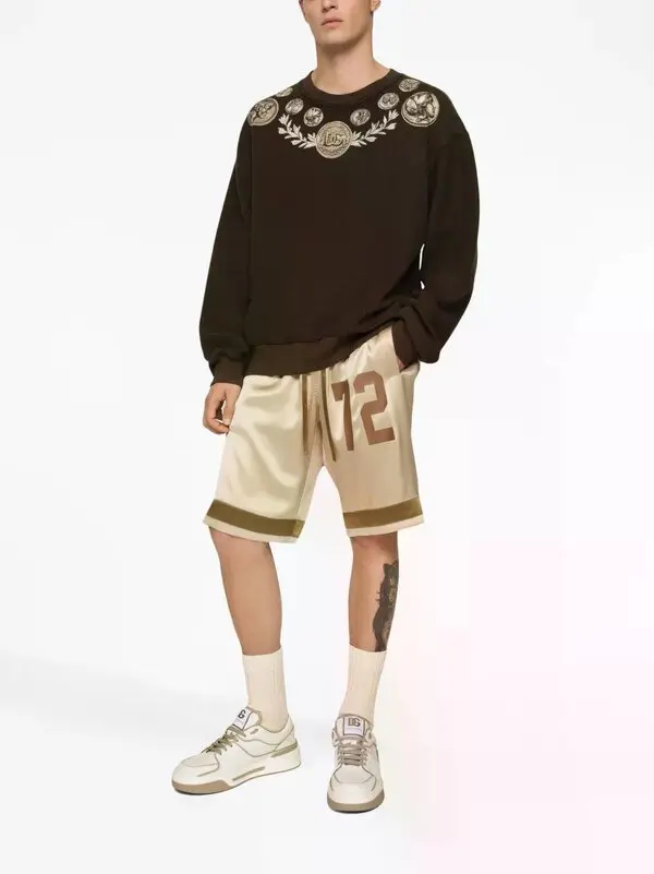 Dolce & Gabbana Graphic-print Cotton Sweatshirt